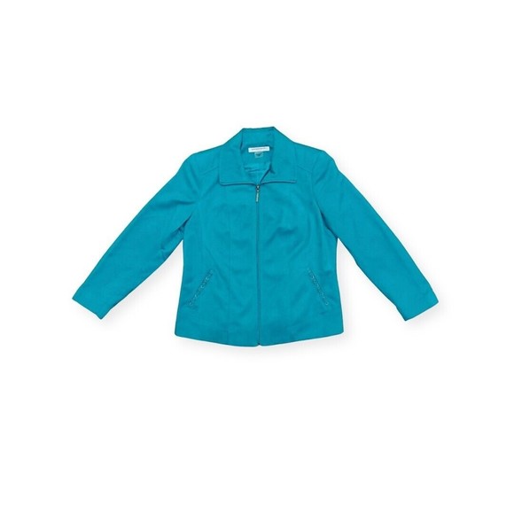 Allison Daley | Jackets & Coats | Allison Daley Petite Womens Suede ...